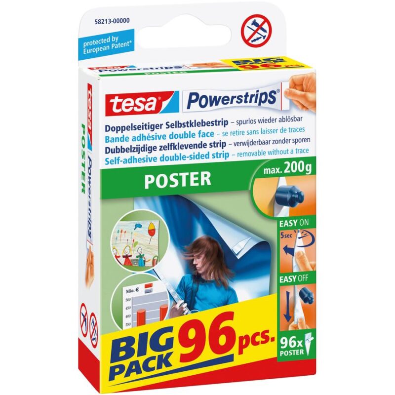 tesa Powerstrips, Poster | ALS-Verlag