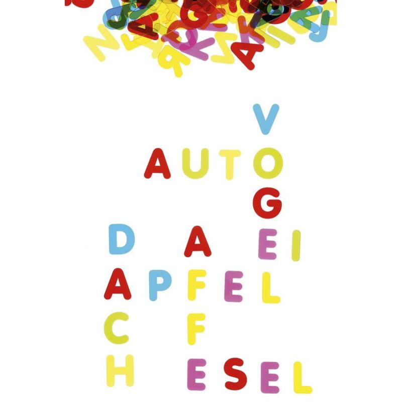 Acryl-Großbuchstaben transparent, 150-tlg. | ALS-Verlag