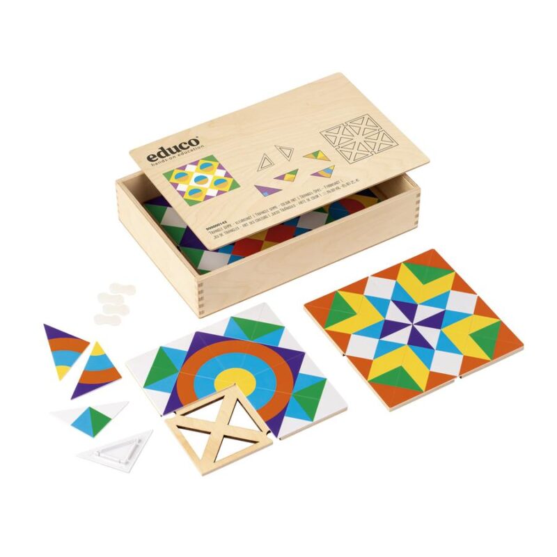 Educo Triangel-Spiel Farben | ALS-Verlag